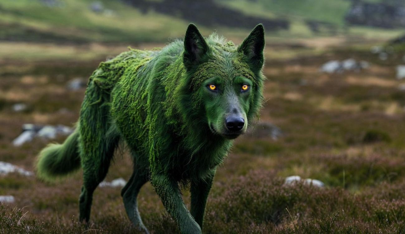 Cu-Sith - zielony pies z zaświatów. Pochodzenie i zachowanie